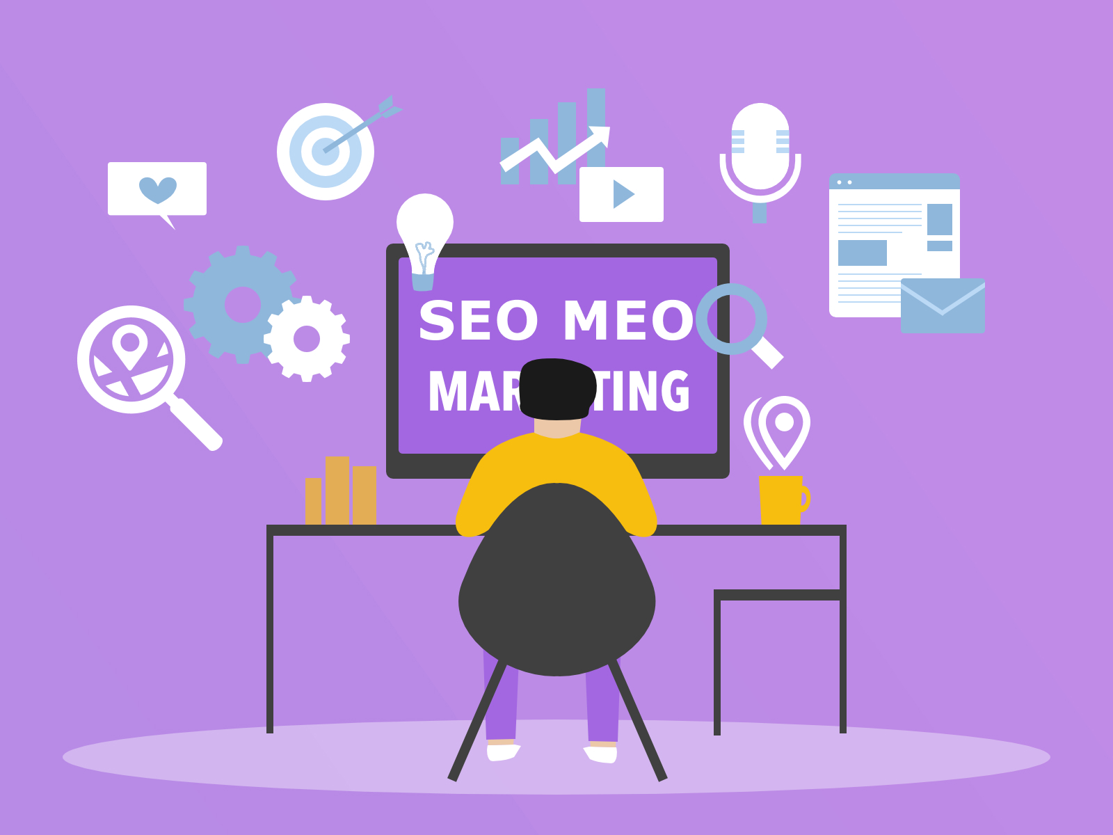 「SEO」と「MEO」 - ルルウェブ工房 中小規模のWEBサイト制作はルルウェブ工房にお任せください！